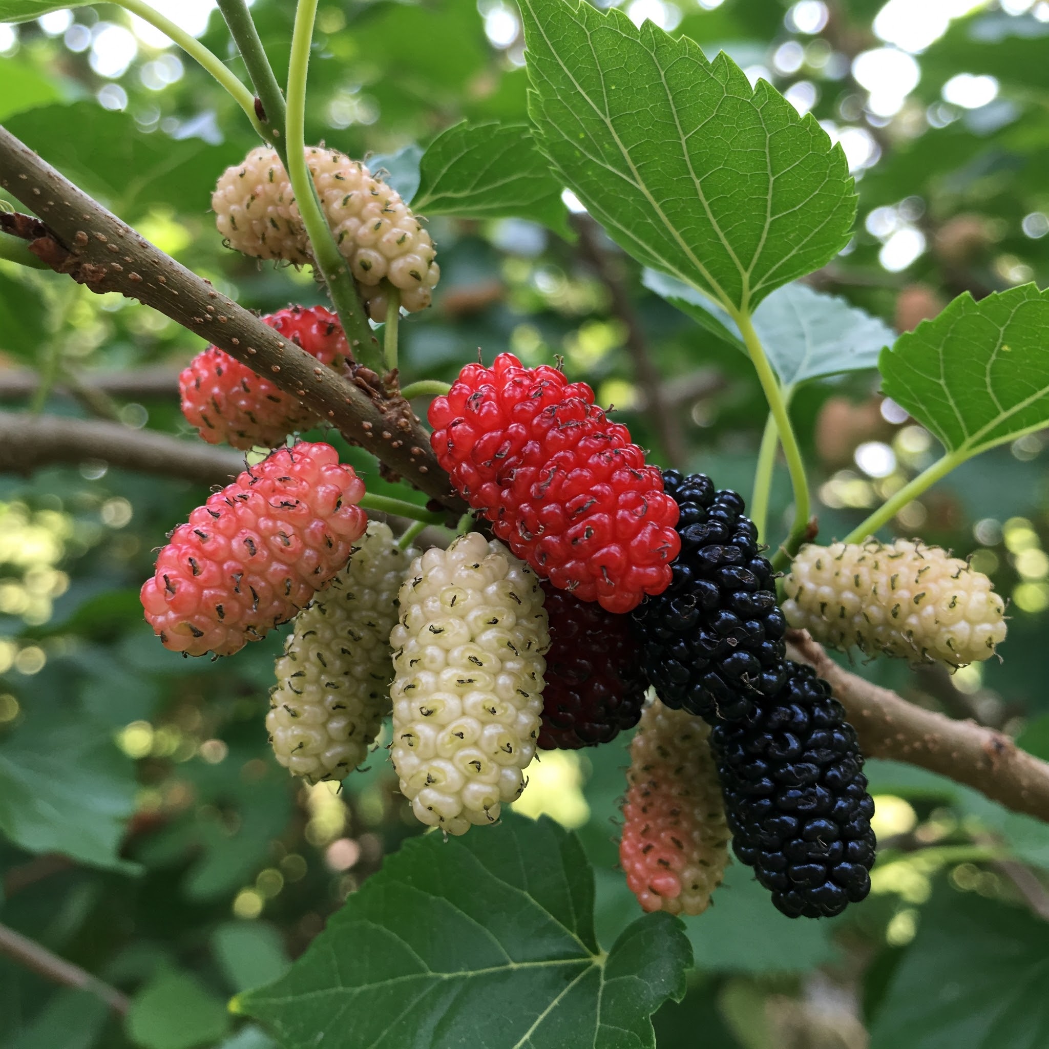 🍇 ¡Descubre las Sorprendentes Características del Fruto de la Morera! 🌱