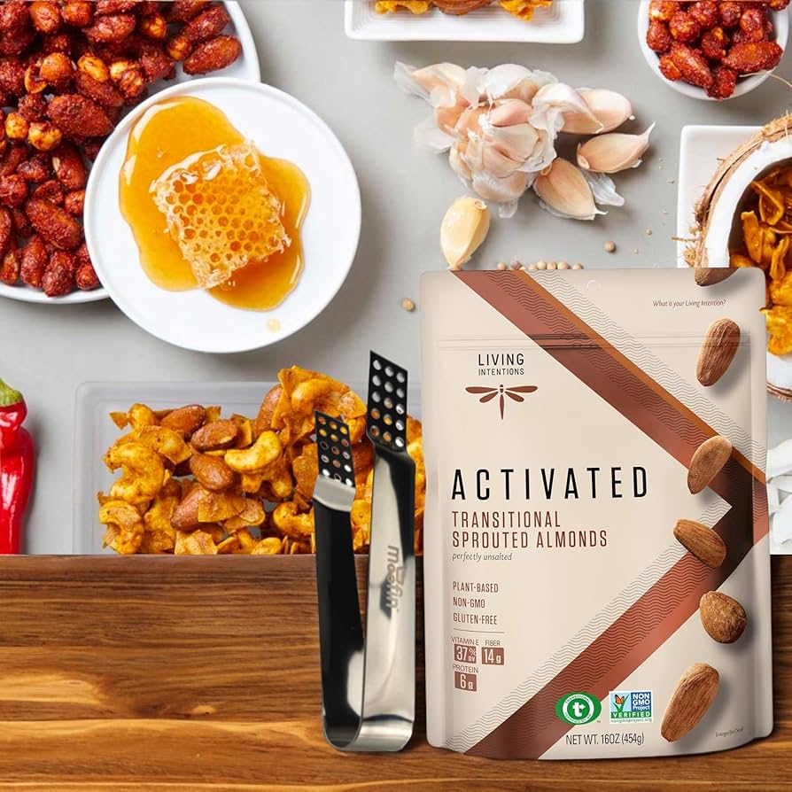 🌟 ¡Descubre la Cena Perfecta con Almendras Germinadas! 🌱 ¡Sorprende!