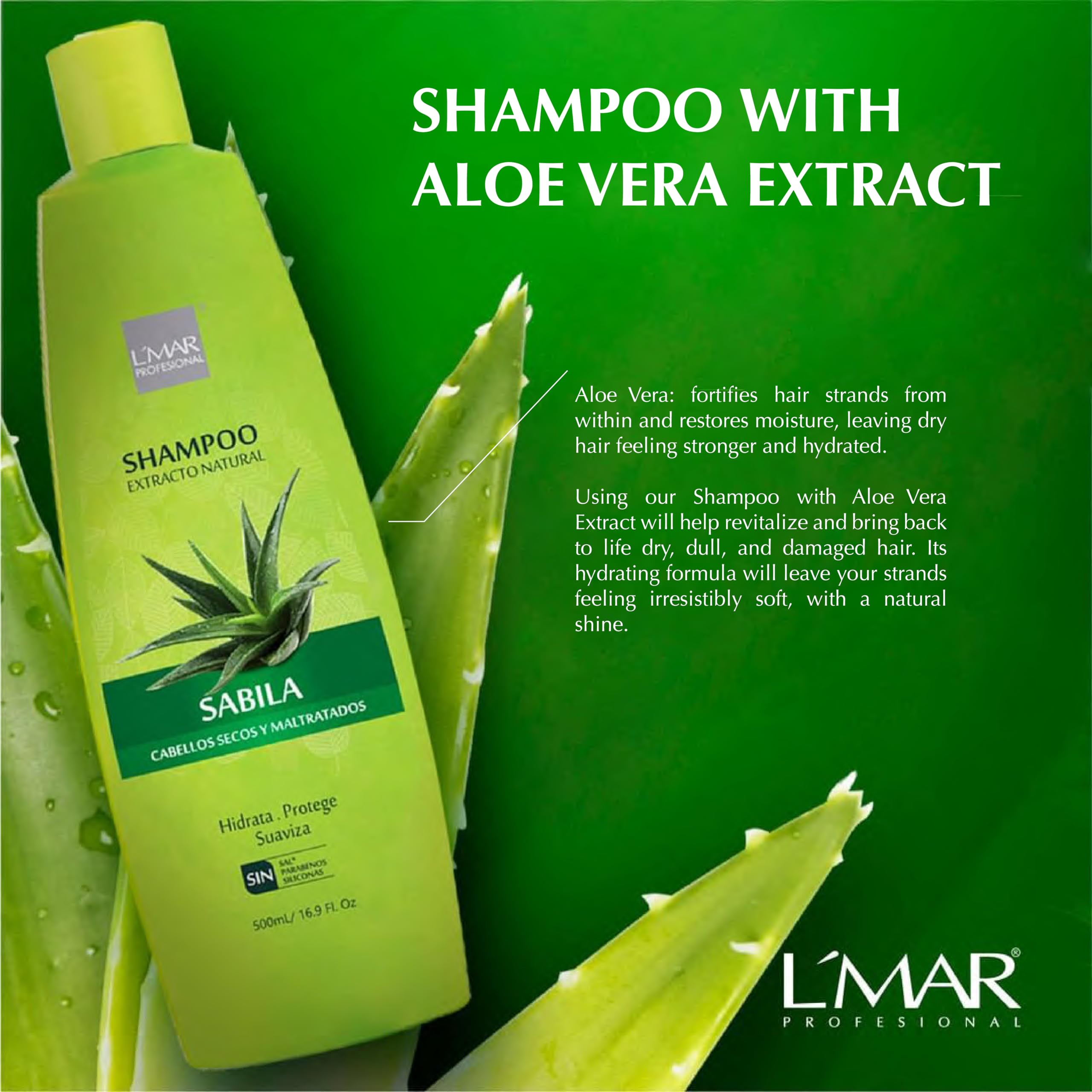 🌿 ¡Transforma tu cabello! Champú casero de aloe vera para hidratar 🧴