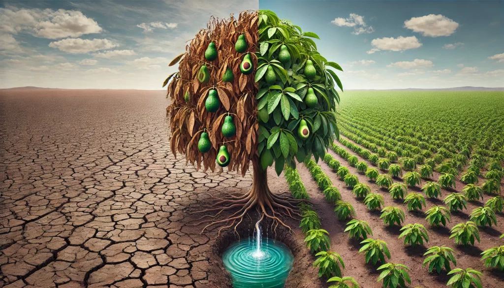 🥑 ¡Descubre cómo el aguacate mejora la retención de agua en el suelo! 🌱